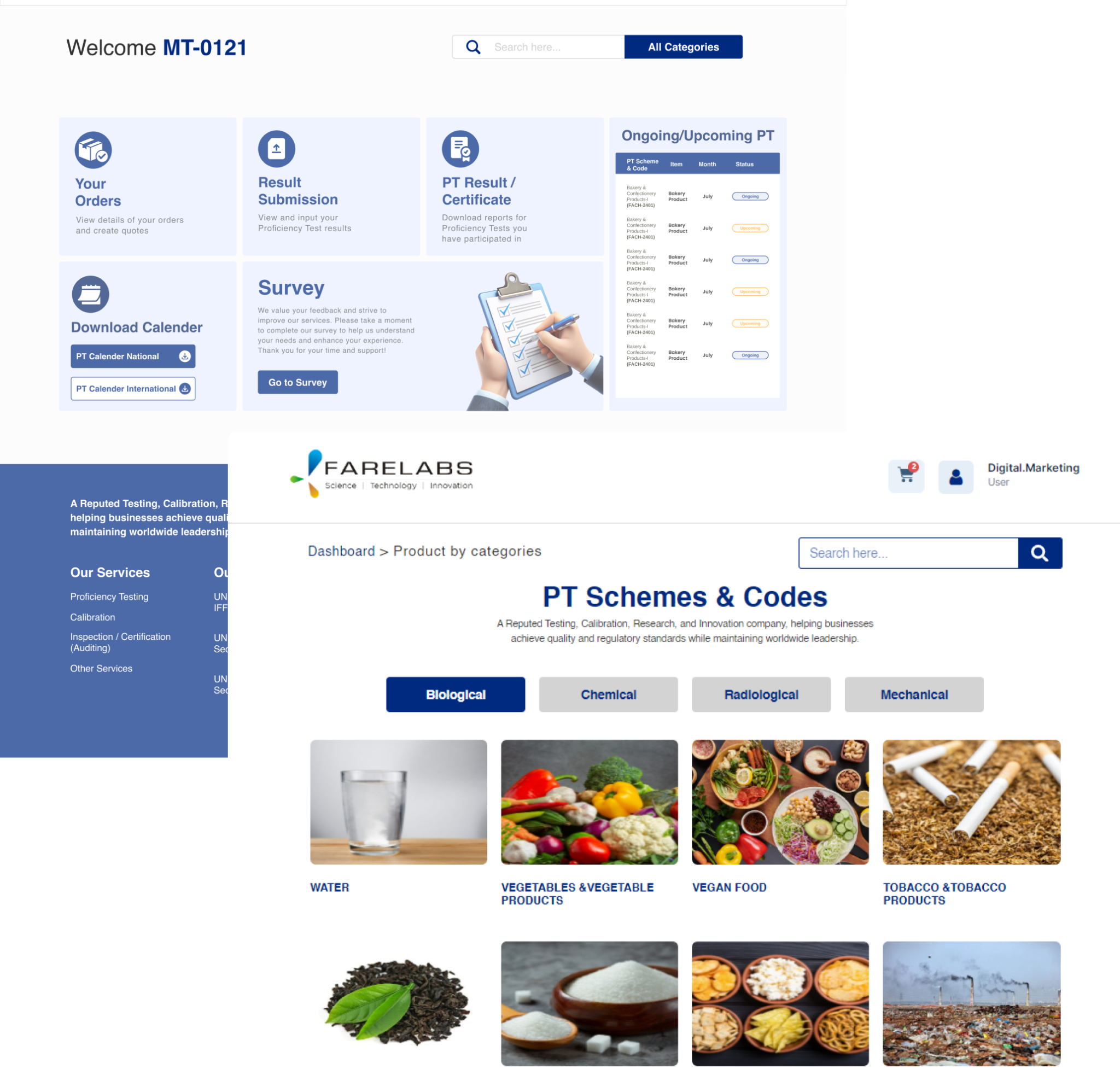 FARE Labs PT Protal